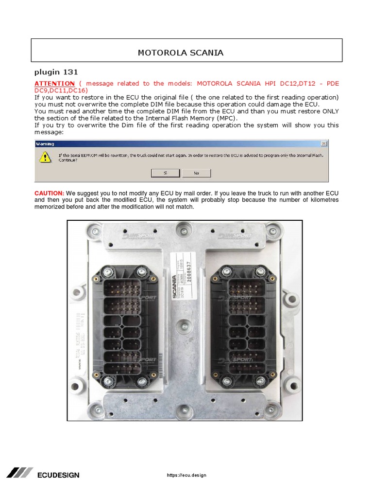 Motorola Scania | PDF