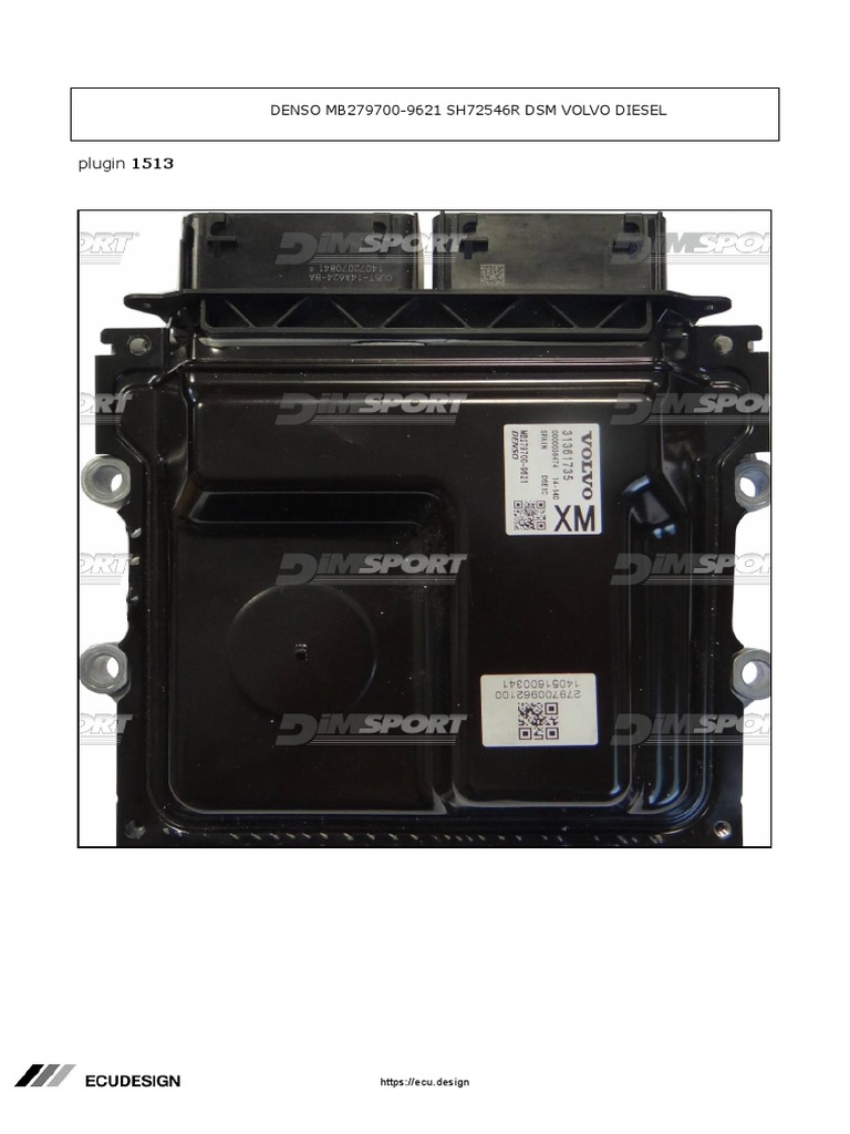 Denso mb279700-9621 sh72546r DSM Volvo Diesel | PDF
