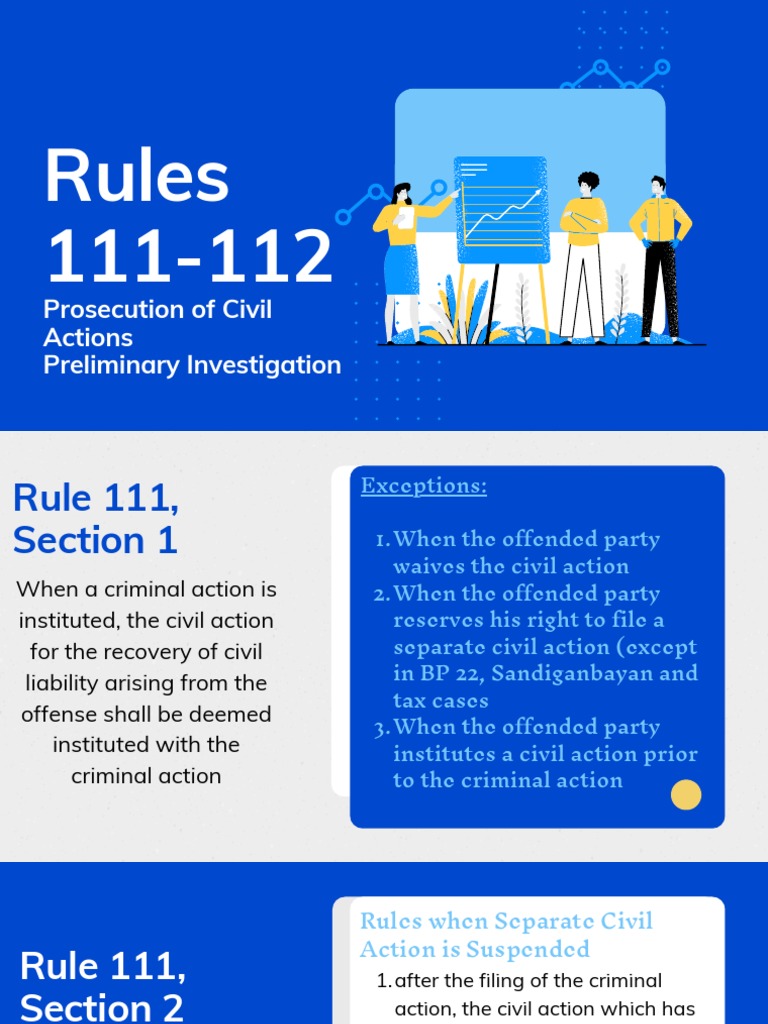 Rules 111 To 112 | PDF | Search Warrant | Probable Cause