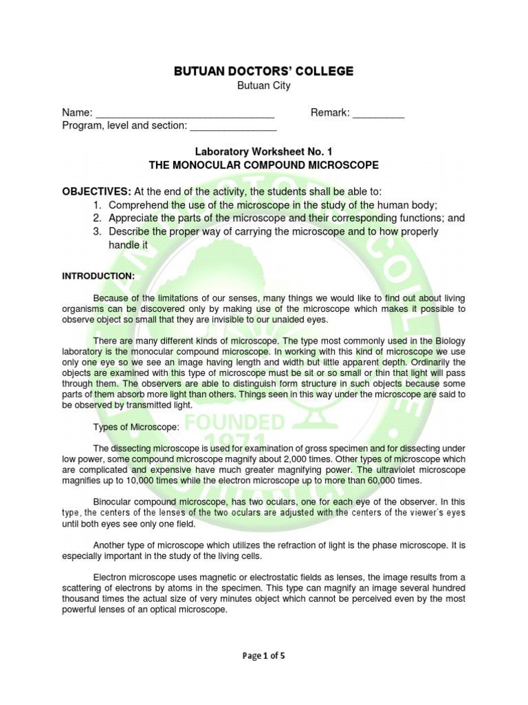 1 Microscope 20 Download Free Pdf Optics Materials Science