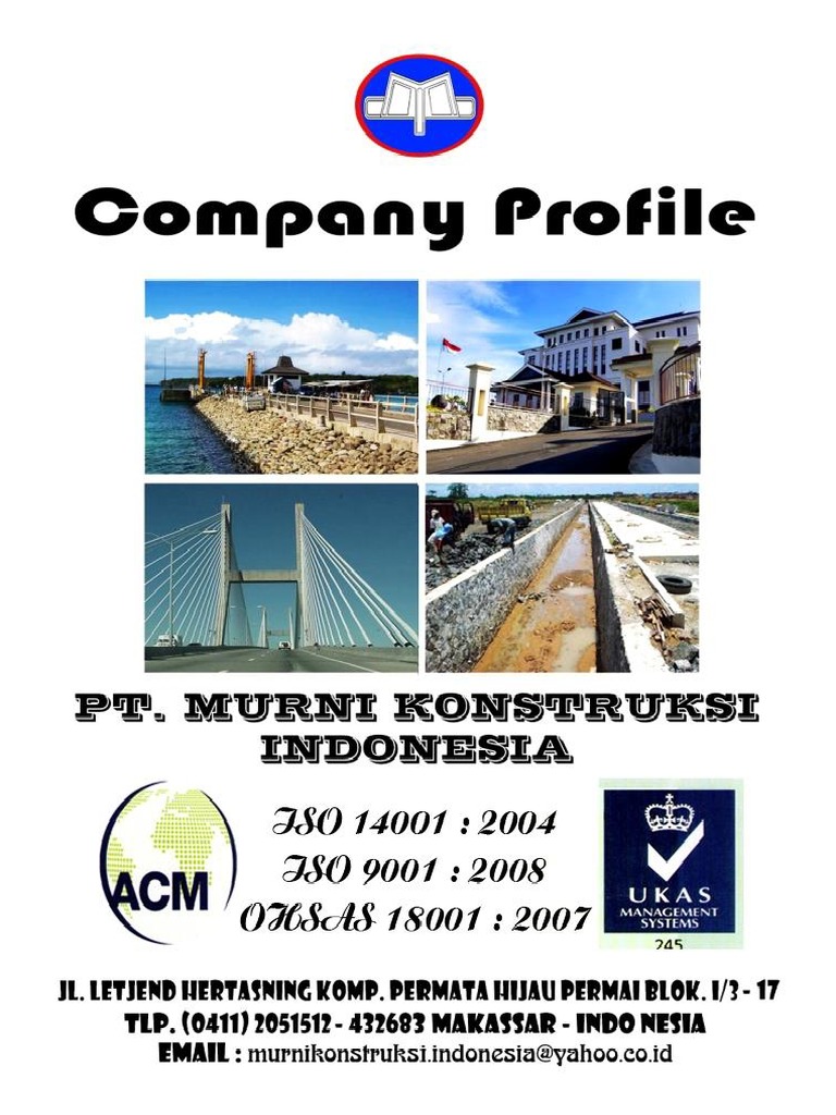 01.dok. Kualifikasi PT. MKI | PDF | Bisnis