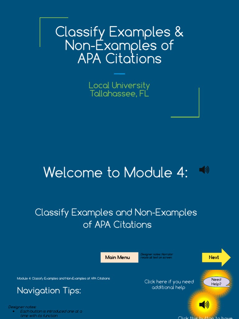 SGM1 Task 3 - Create A Mockup of An E-Learning Module - KCarter ...