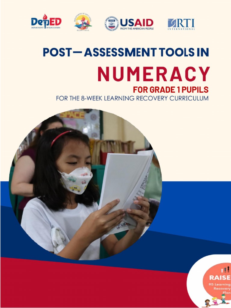 Grade 1 Numeracy Assessment Guide | PDF | Cognition | Behavior Modification