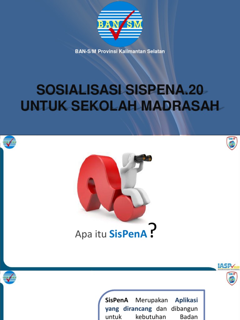 Sosialisasi SisPenA untuk Madrasah | PDF