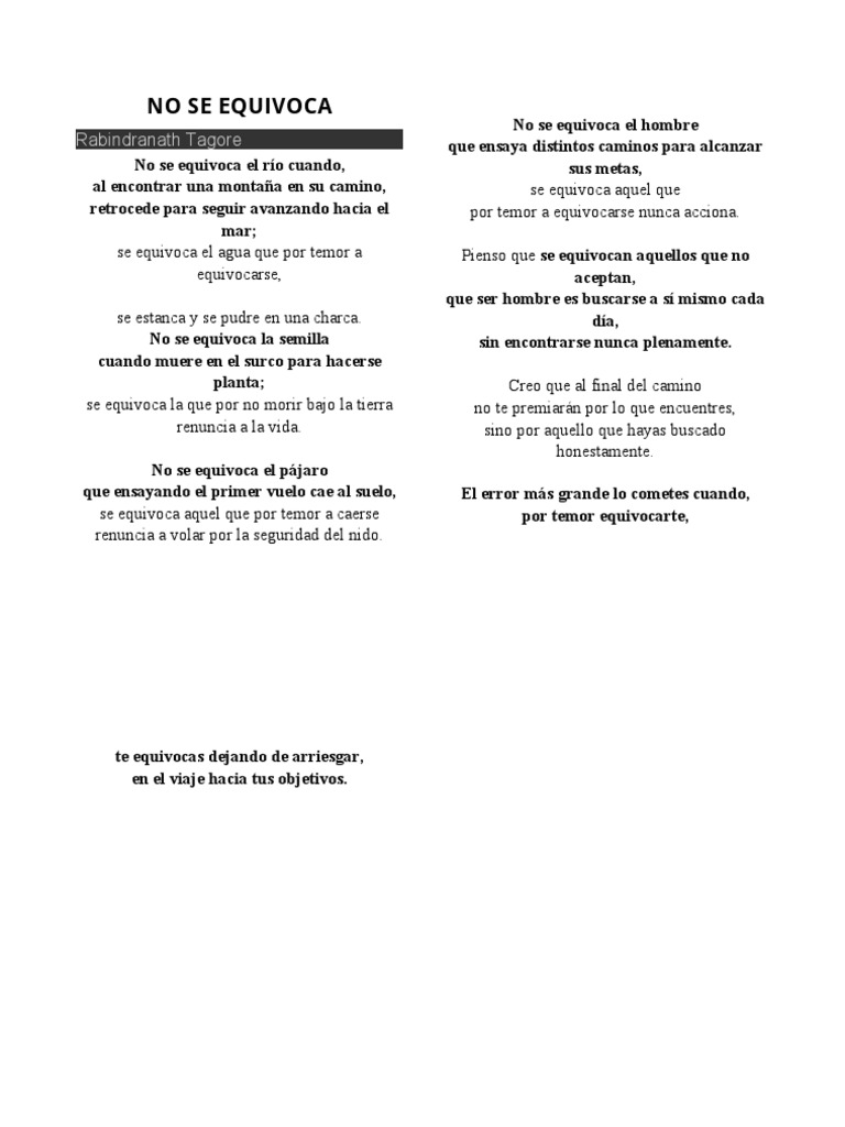 No se equivoca quien arriesga | PDF