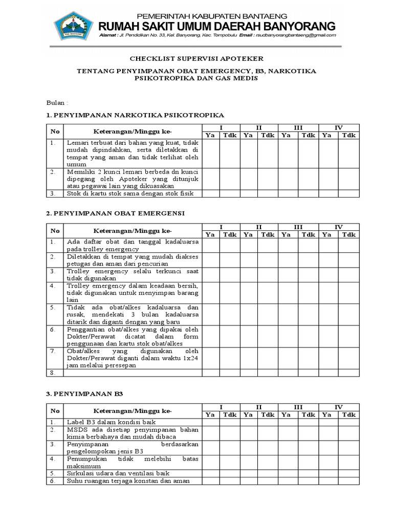 Form Supervisi-1 | PDF
