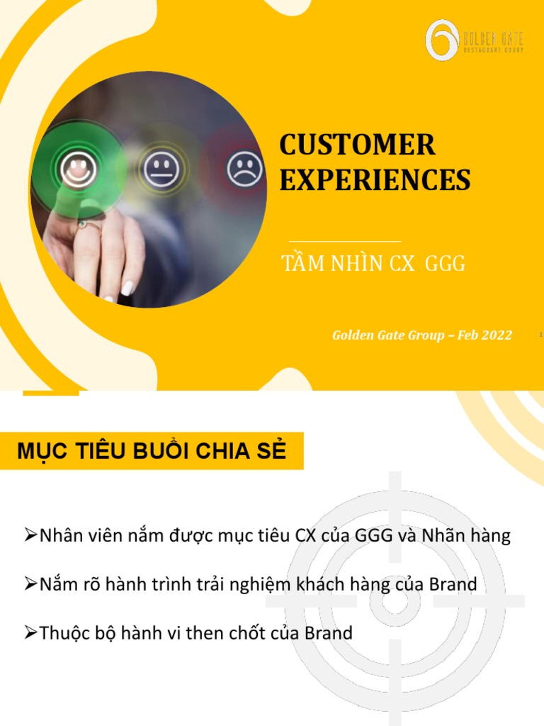 (CXP) - Hành Trình Trải nghiệm Khách Hàng -Training Document Mar.1 | PDF