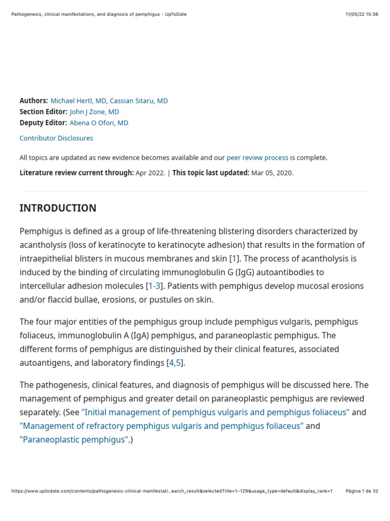 Pemphigus | PDF | Immunoglobulin G | Elisa
