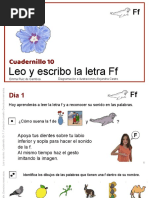 Cuadernillo Infantil: Letra Ff | PDF