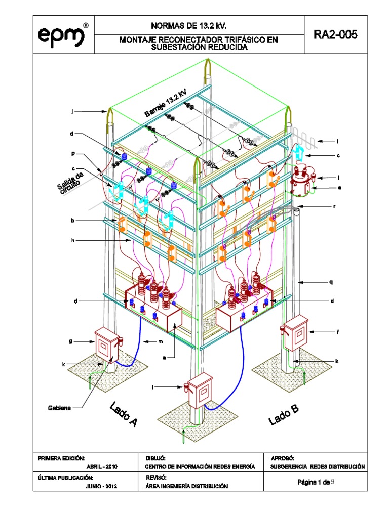 Instalación de Reconectadores 13.2 kV | PDF | Módem | Telecomunicaciones