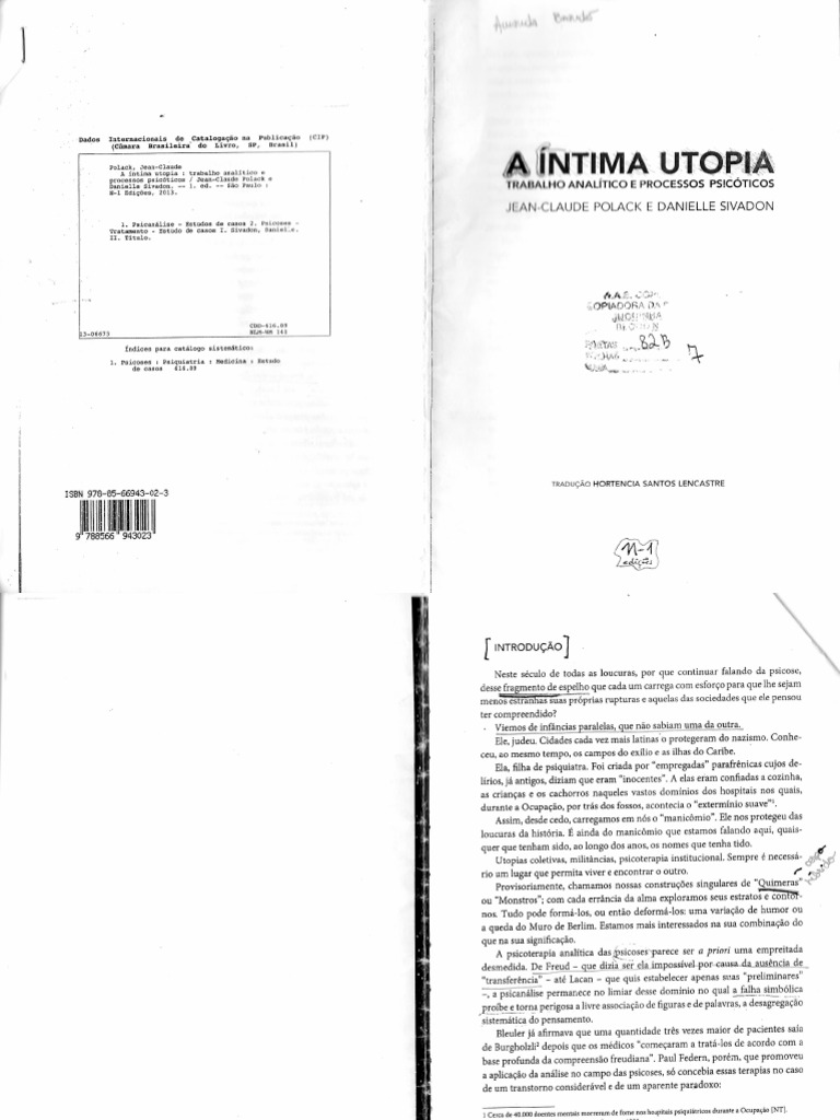 A Íntima Utopia | PDF