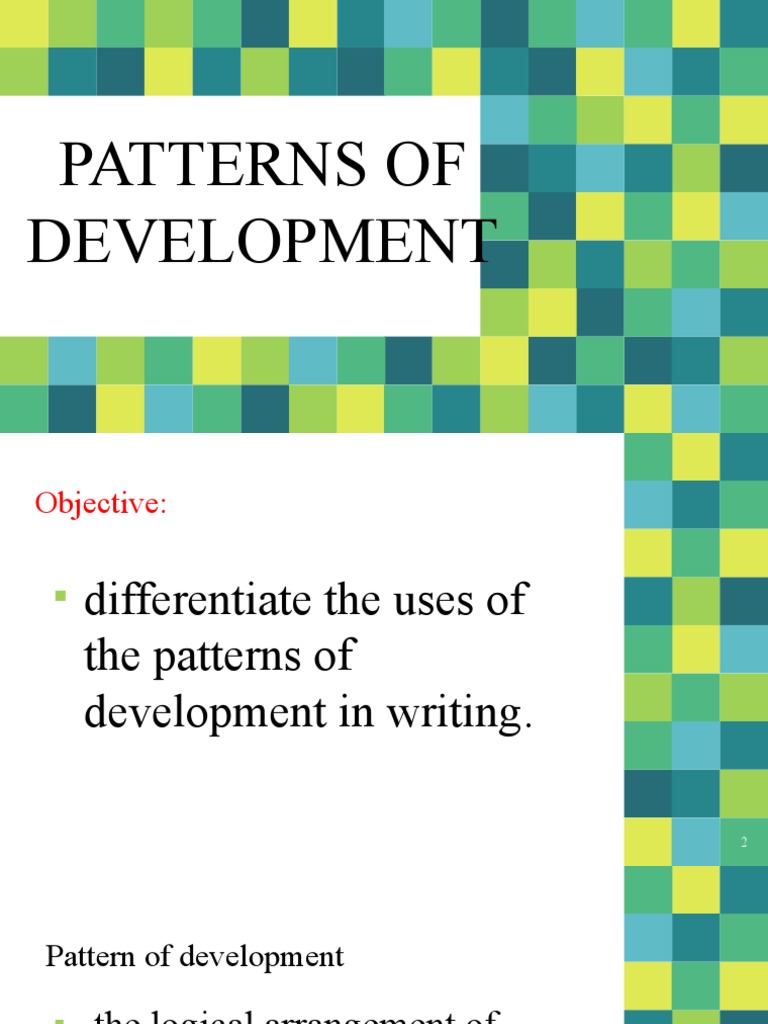 Patterns of Dev. (Narration and Description) | PDF | Senses | Subject ...