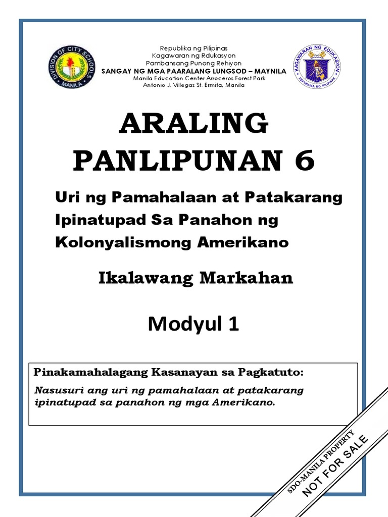 AP 6 - Q2 - Mod1 | PDF
