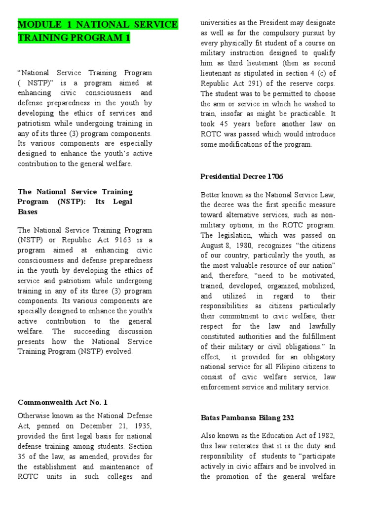 Prelims - Official Civil Welfare Training Service Reviewer | PDF | Self ...