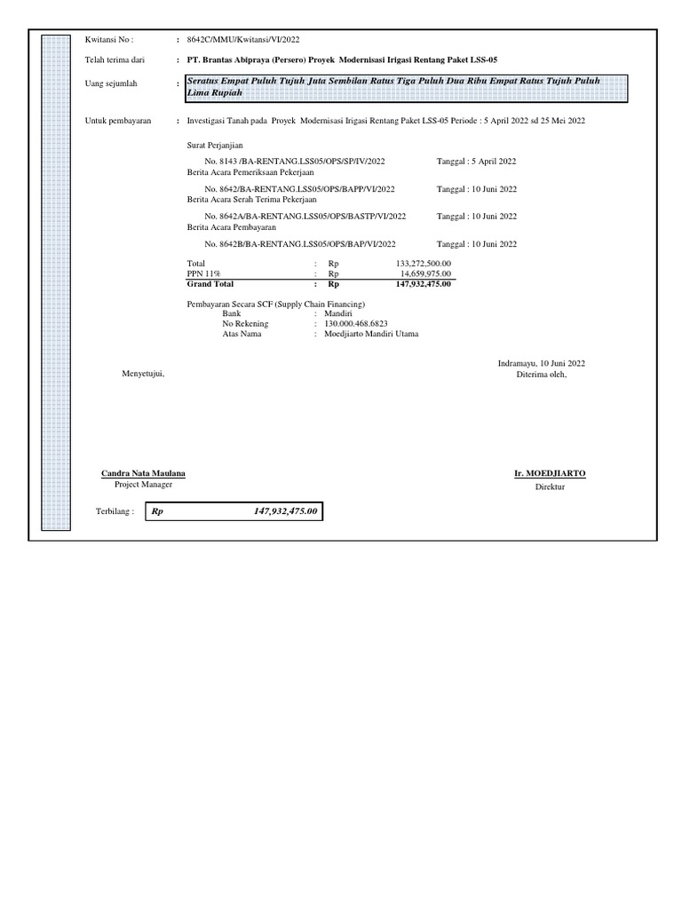 Tag. 01 - SCF - Soil Investigation - CV - Mmu | PDF