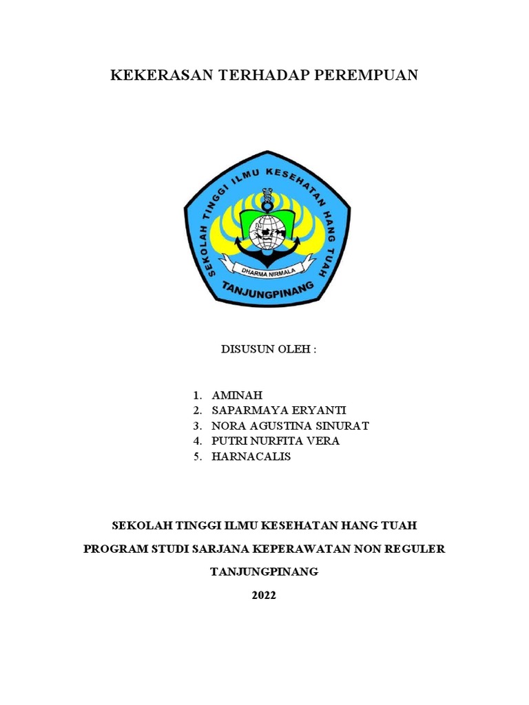 Kel 2 Makalah Kekerasan Terhadap Perempuan | PDF Kel 2 Makalah Kekerasan Terhadap Perempuan | PDF