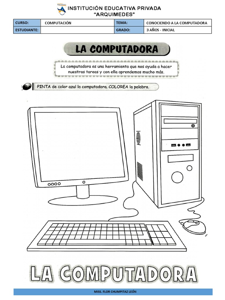 01-3años-Compu Actividad Ii | PDF