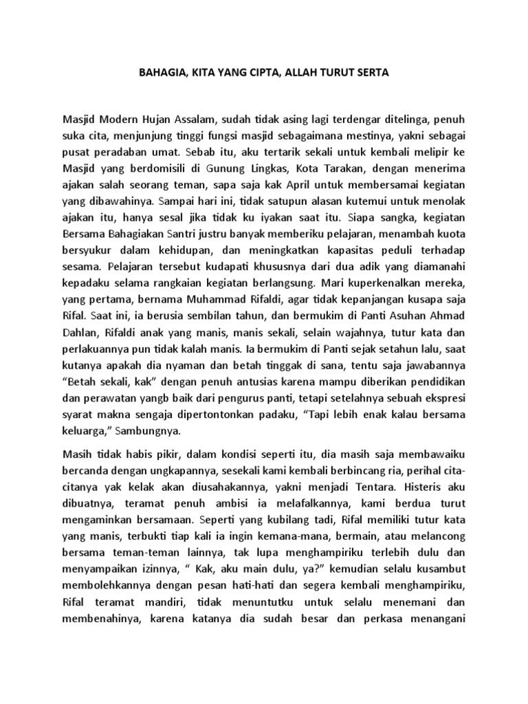BAHAGIA | PDF