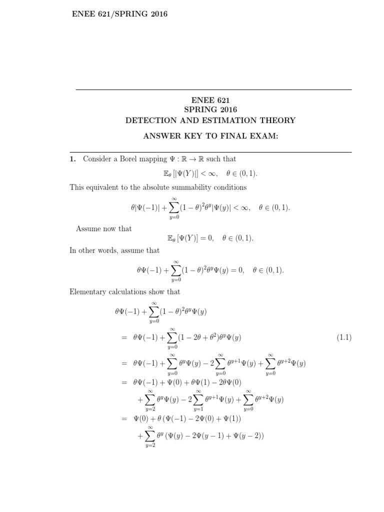 Estimation Ques Ans | PDF | Estimator | Mathematics Estimation Ques Ans | PDF | Estimator | Mathematics