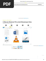 File Adalah Pengertian, Perbedaan, Dan 5 Jenisnya | PDF