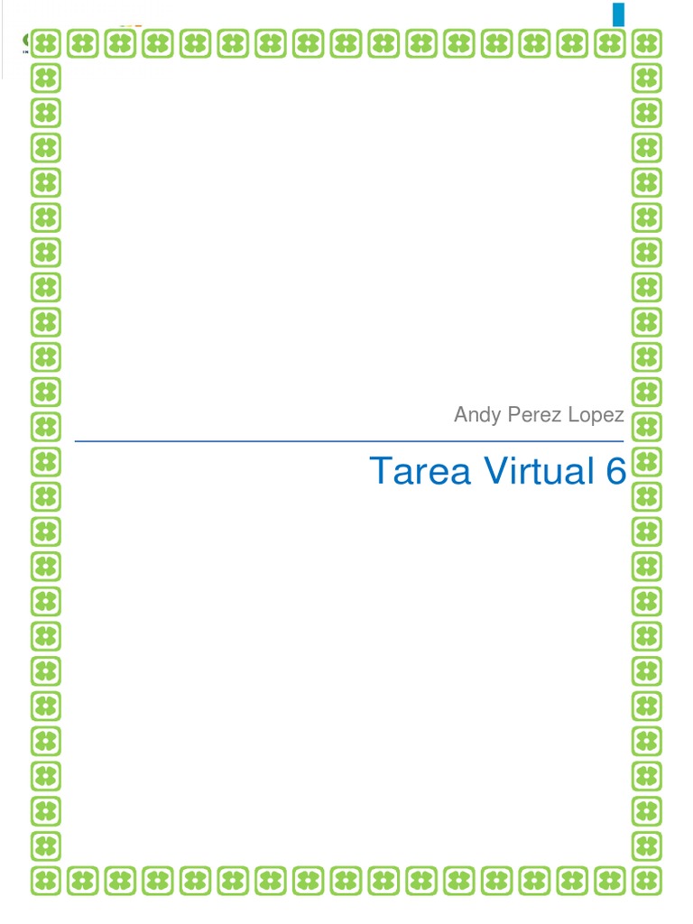 Tarea Virtual 6 | PDF | Oferta (economía) | Precios