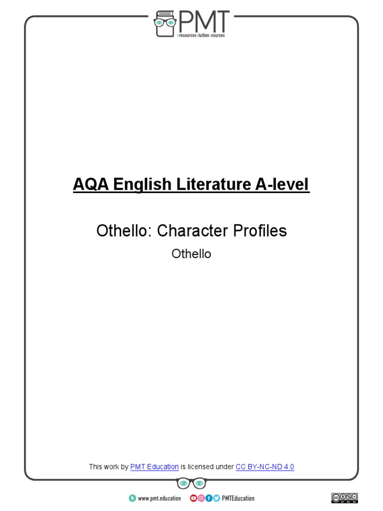 Othello: A Study of Jealousy and Identity | PDF | Othello | Iago