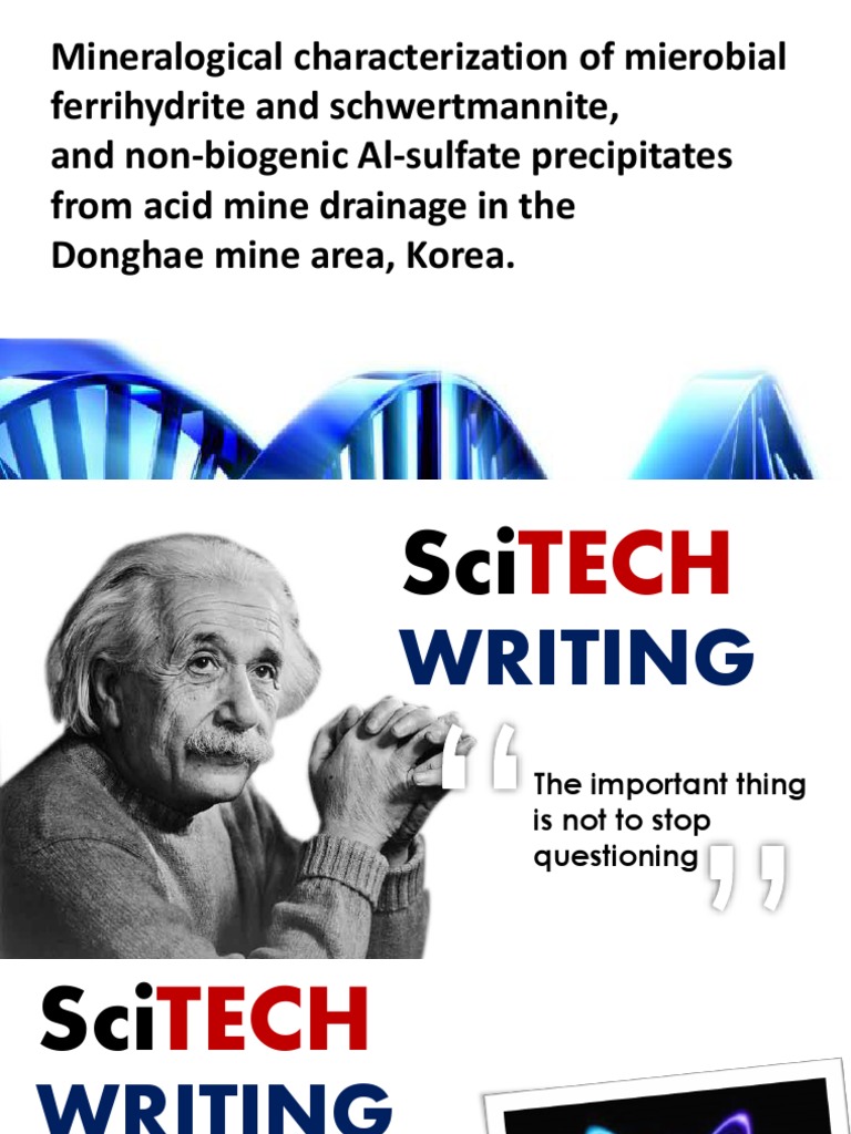Sci Tech Writing | PDF