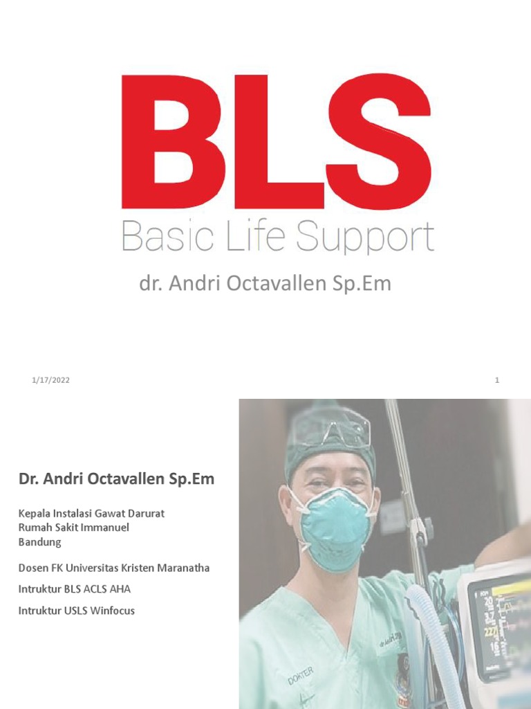 Panduan BLS AHA 2020 oleh Dr. Andri | PDF