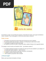 Lotería de Números del 1 al 100 PDF | PDF