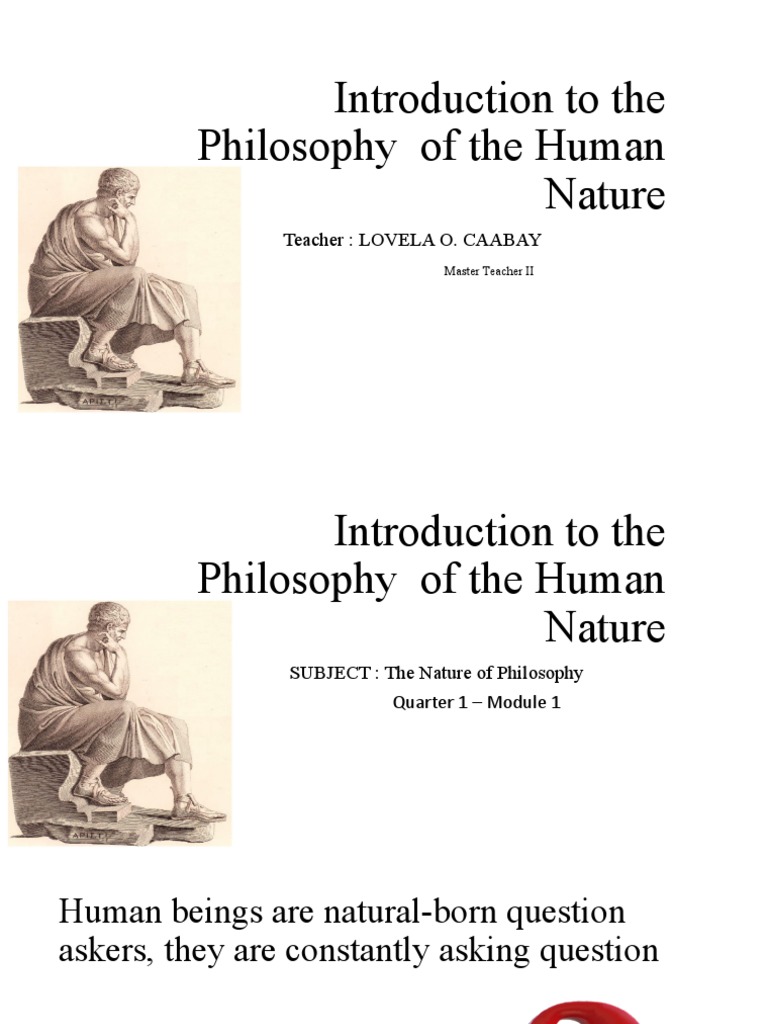 Philo Q1-M1 | PDF | Question | Knowledge