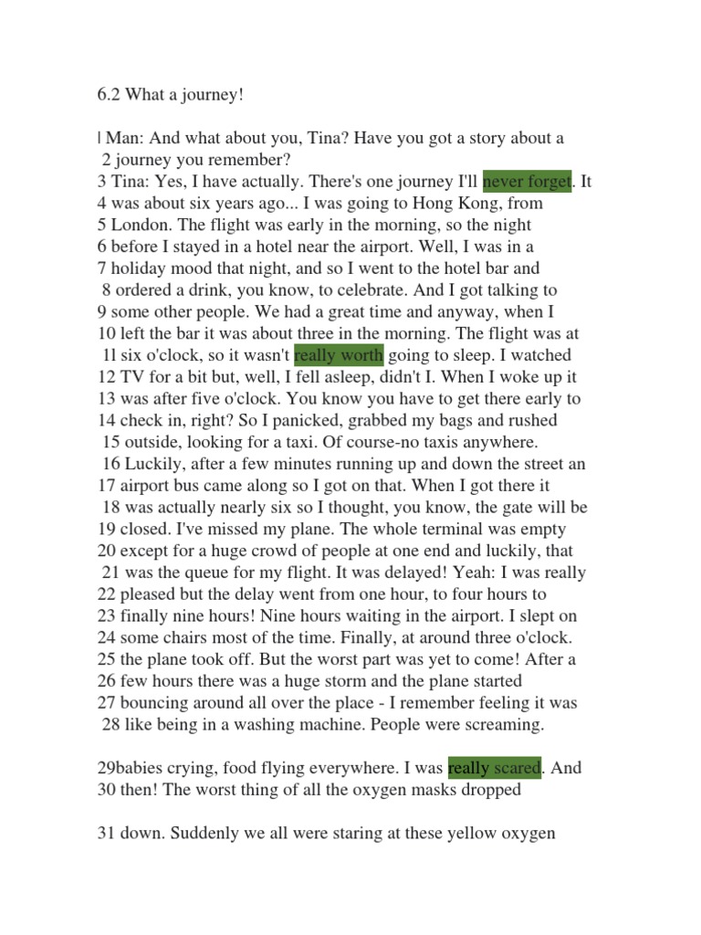 Recording Script And Exercise Pdf 