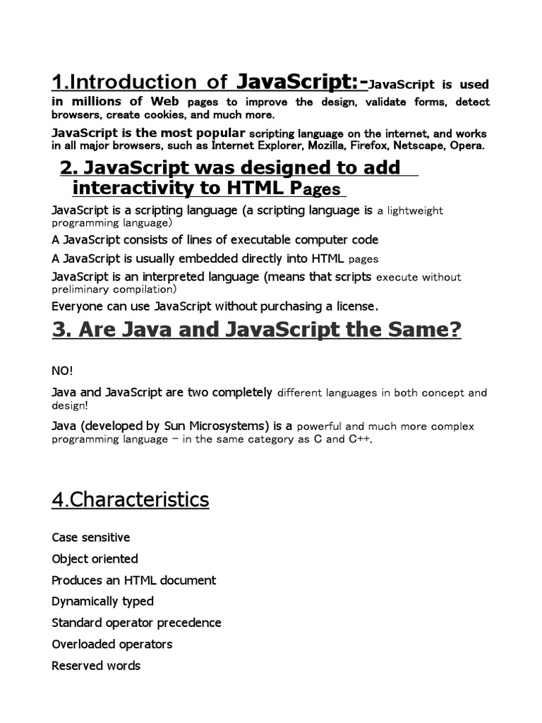 Javascript | PDF | Java Script | Parameter (Computer Programming) Javascript | PDF | Java Script | Parameter (Computer Programming)