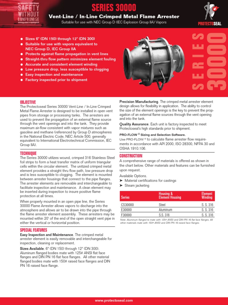 Flame Arrestor | PDF | Pipe (Fluid Conveyance) | Metals