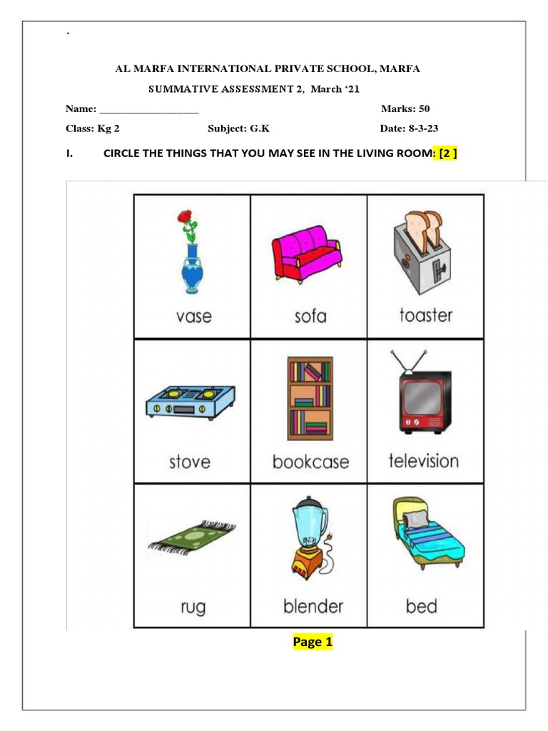 KG2 Gk-Sa2 2023 | PDF