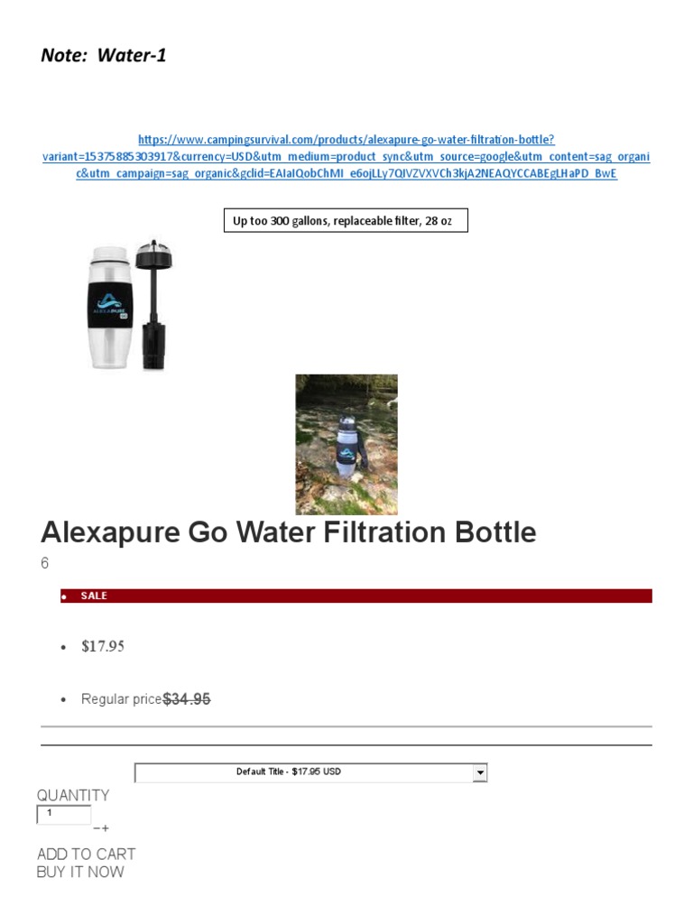 Water-1 One Liter 34 | PDF | Cooking, Food & Wine | Wellness