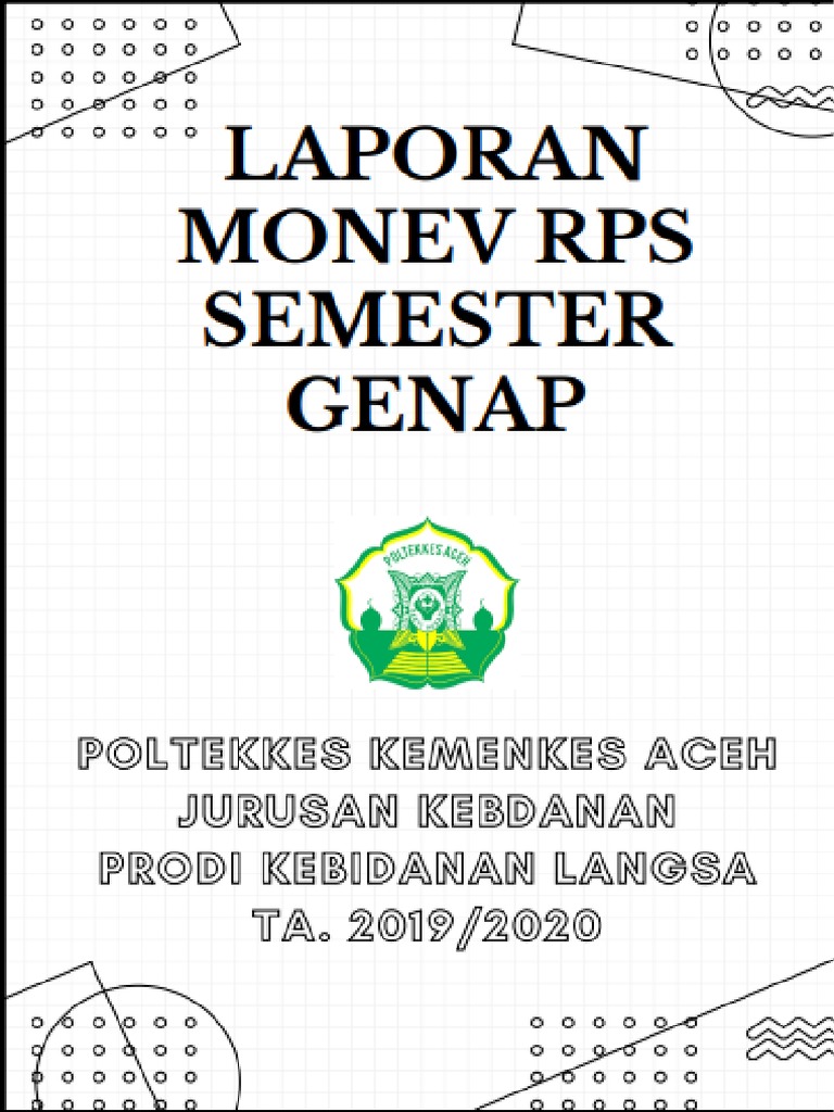 Laporan Monev Semester Genap | PDF