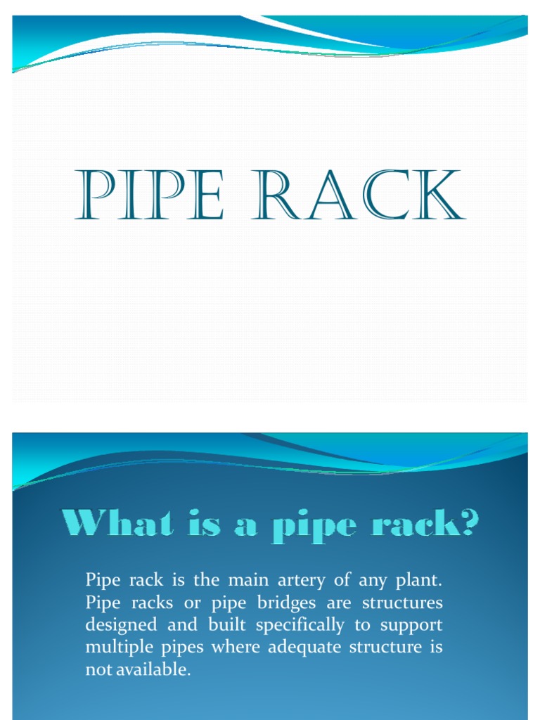 Pipe Rack | PDF