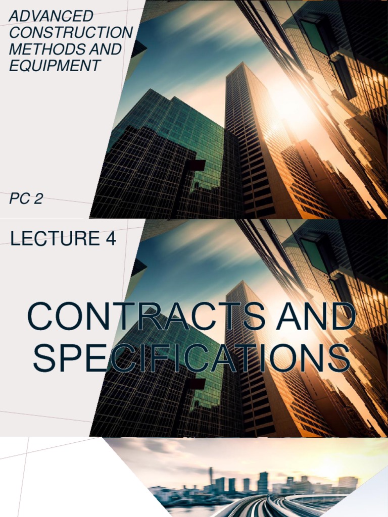 Contracts | PDF | Specification (Technical Standard) | Consideration