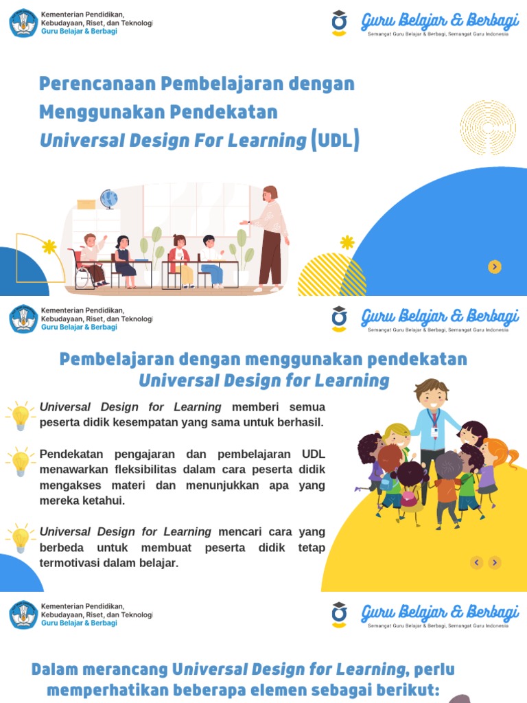 Materi Perencanaan Universal Design For Learning | PDF