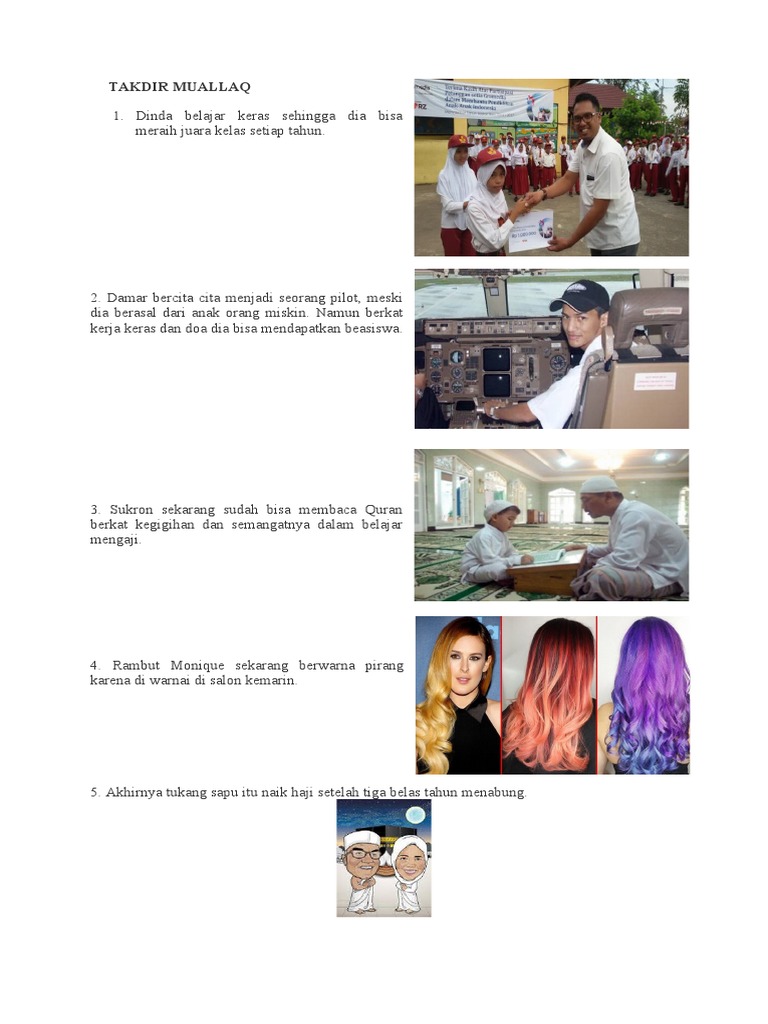 Takdir Mubram Dan Muallaq | PDF