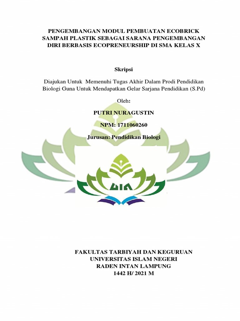 Modul Ecobrick | PDF