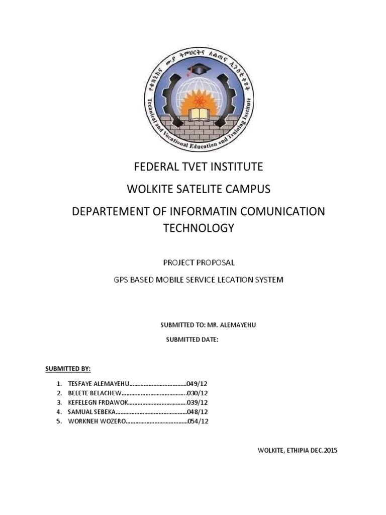 Project Proposal | PDF | Location Based Service | Use Case