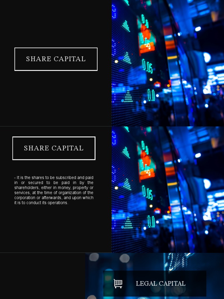 Share Capital Explained | PDF | Stocks | Share (Finance)