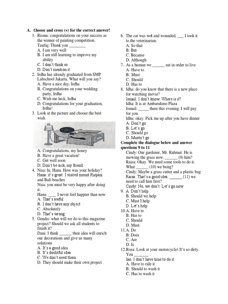 Soal New | PDF | Hair