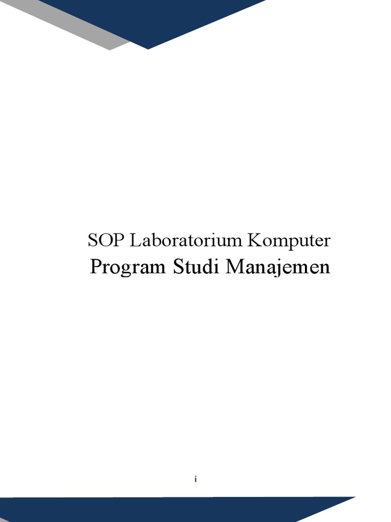 SOP Lab Komputer MNJ | PDF | Sains & Matematika | Komputer