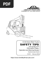 Linde Forklift Error Code Guide | PDF | Business | Law