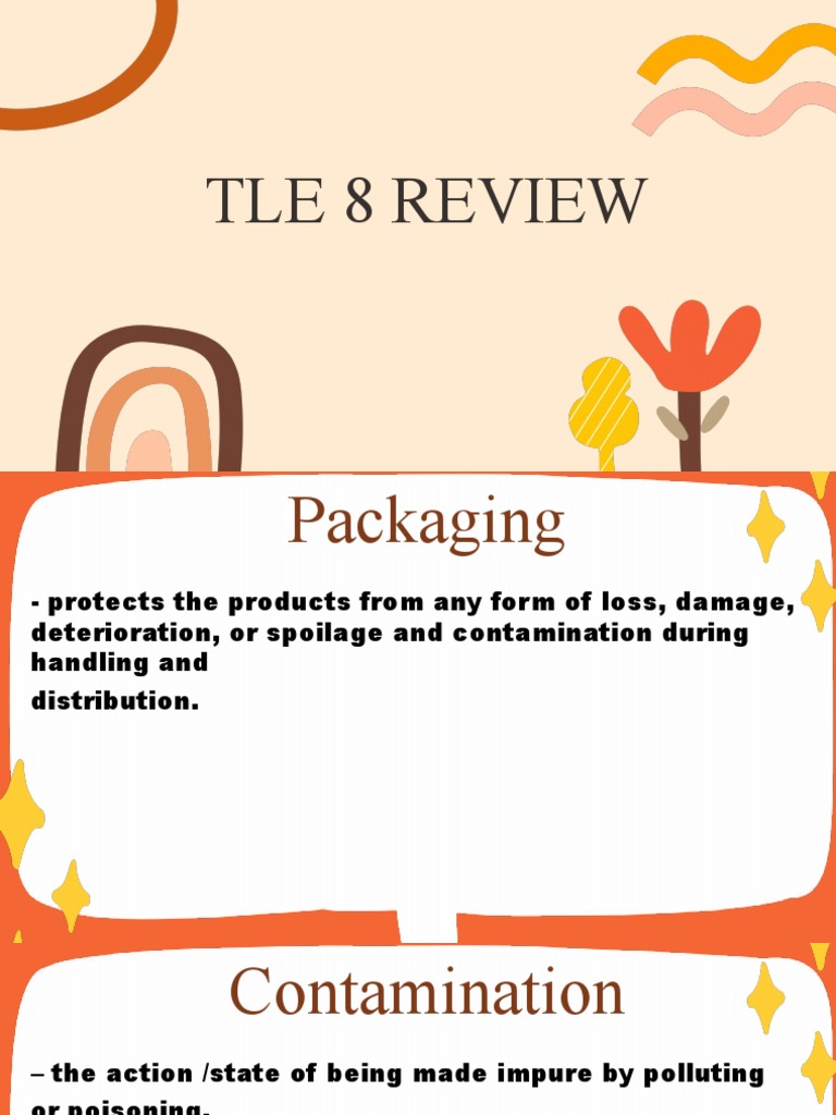 Tle 8 Review | Download Free PDF | Packaging And Labeling | Food Allergy