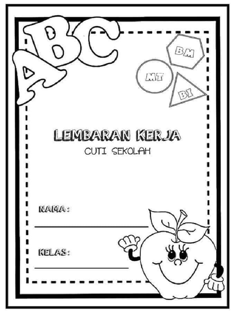 Lembaran Kerja Tadika (BM Bi Math) | PDF
