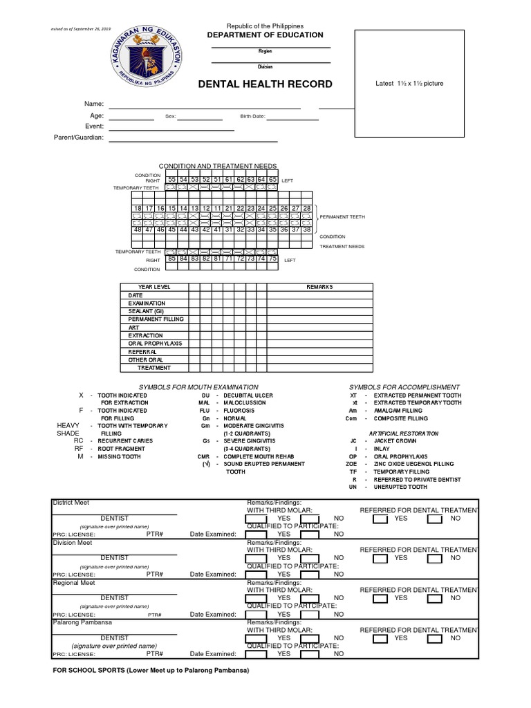 Dental Certificate Form | Download Free PDF | Dentist | Dentistry