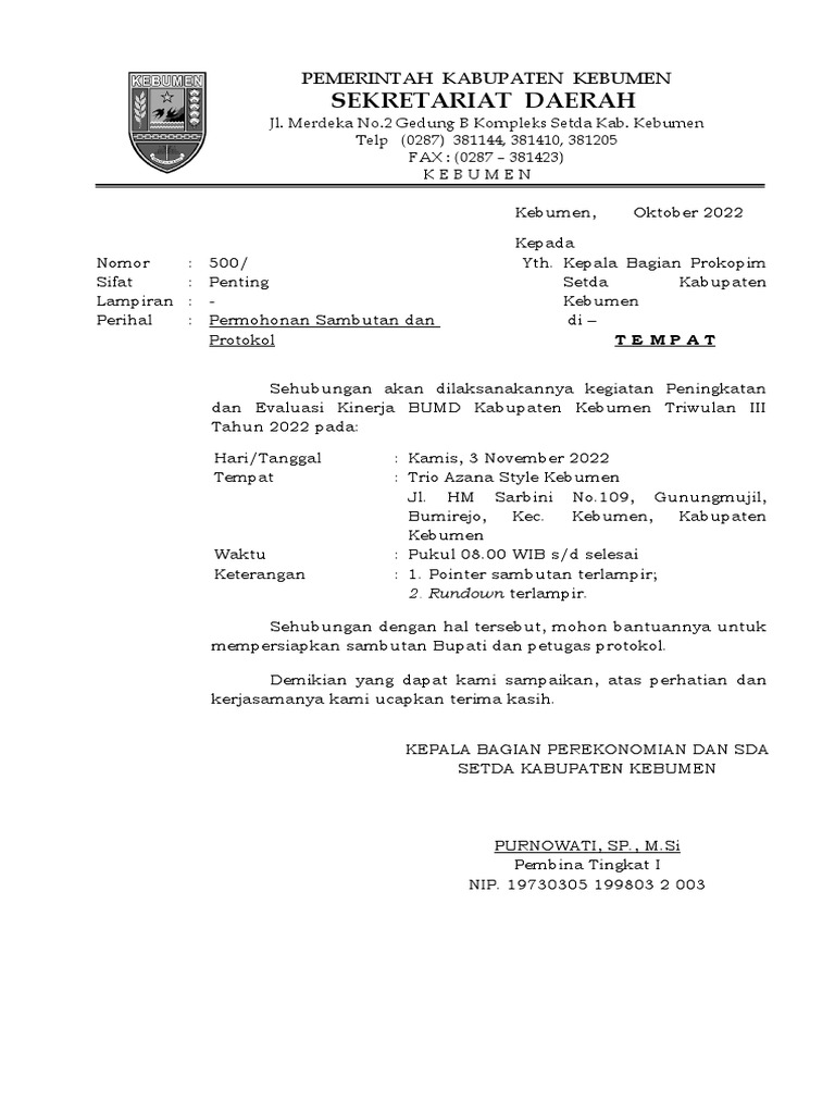 Permohonan Protokol | PDF